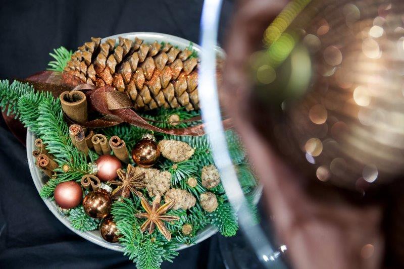 Kalėdinės dekoracijos | Gėlės studija